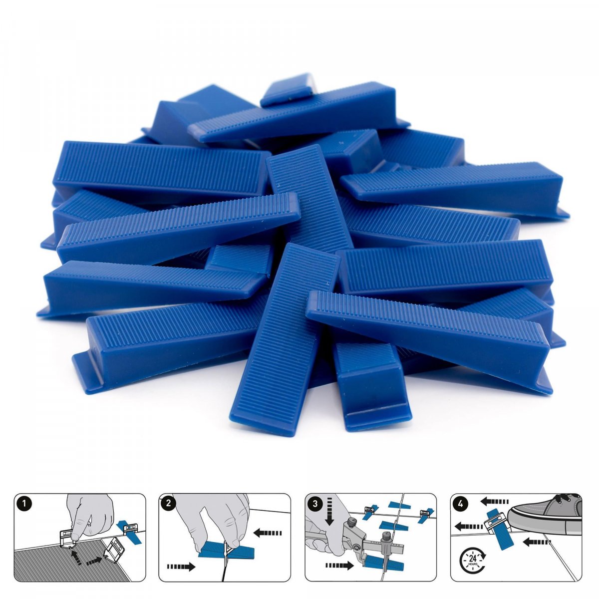 Lantelme® Tile Leveling System Wedges, 17,90